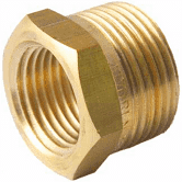 NPT [1/8" - 3/4"] Brass Reducers pick your thread size - LPR Toolmakers