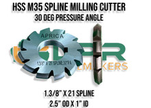 LPR Toolmakers - Spline Shaft Cutters [30DEG]