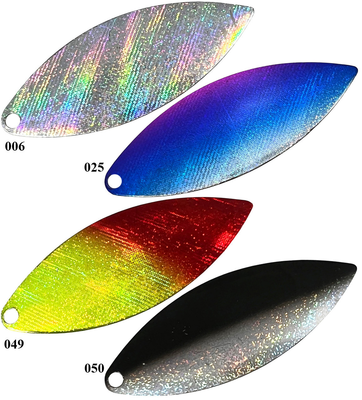 Iridescent Willow Blades - Barlow's Tackle