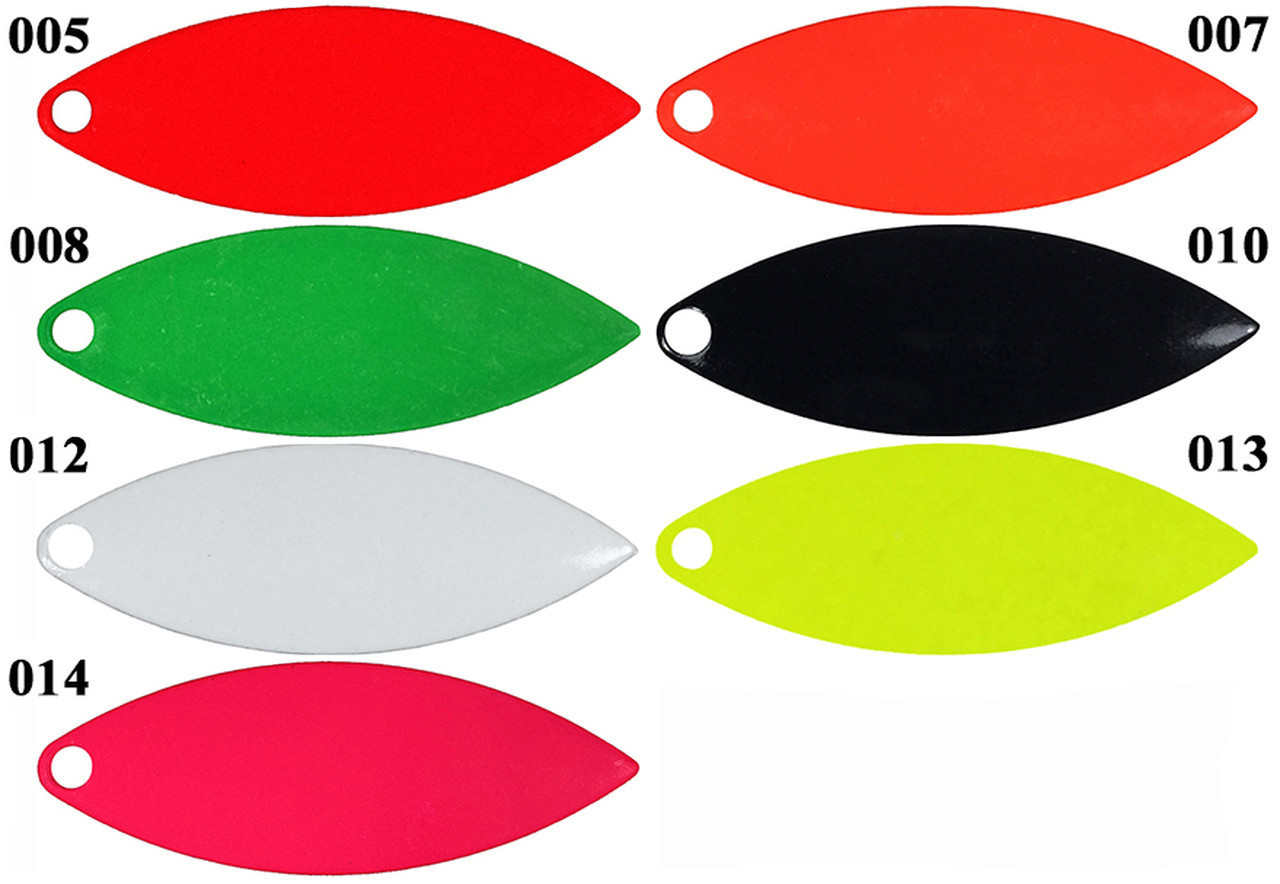 Economy Painted Willow Blades - Barlow's Tackle