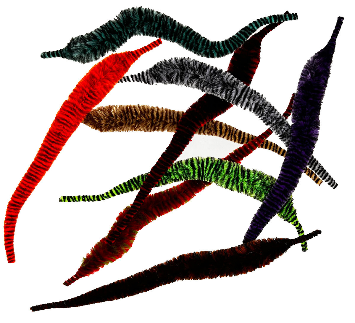 Dragon Tails Variegated - Mini 6" - CLOSEOUT - Barlow's Tackle