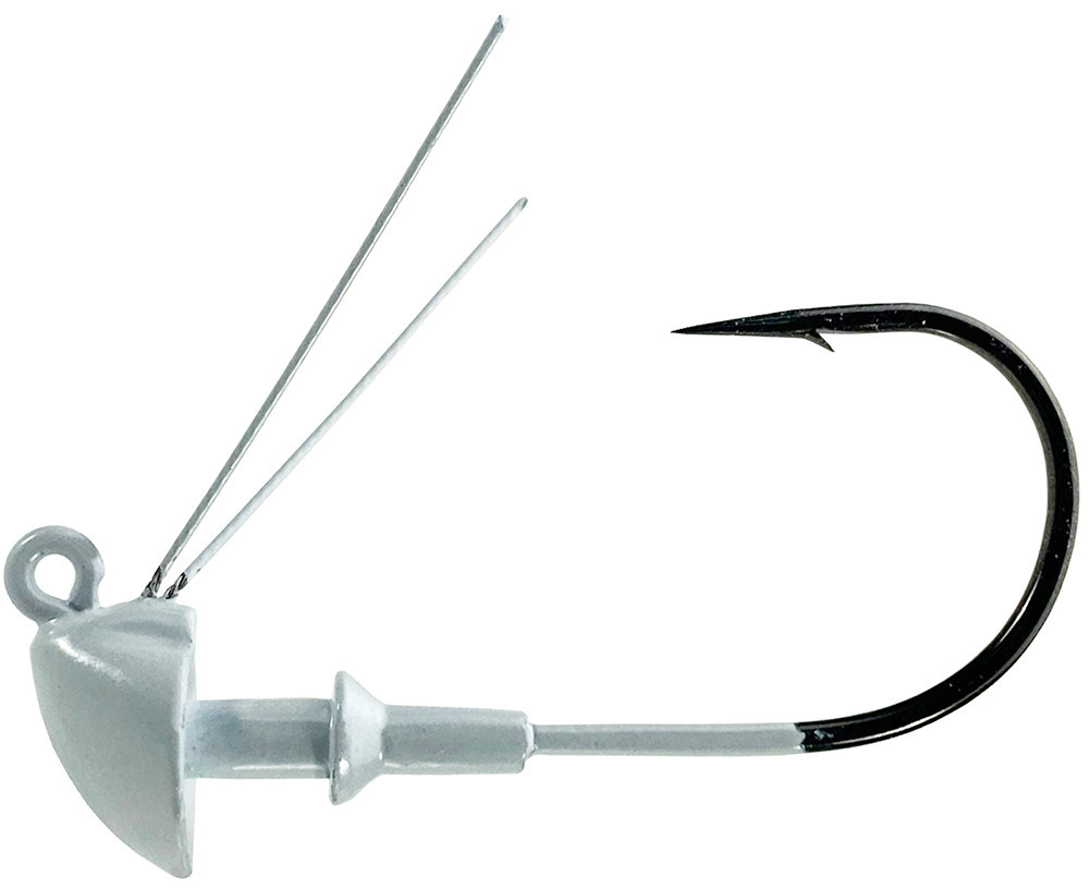 White Weedless Swimbait Heads Closeout Barlows Tackle