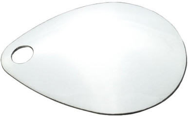 Premium Silver Colorado Blades Smooth Finish Sizes 2 - 4 - Barlow's Tackle