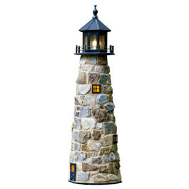 Amish Crafted | Premiere Stone Lighthouses | Free Shipping