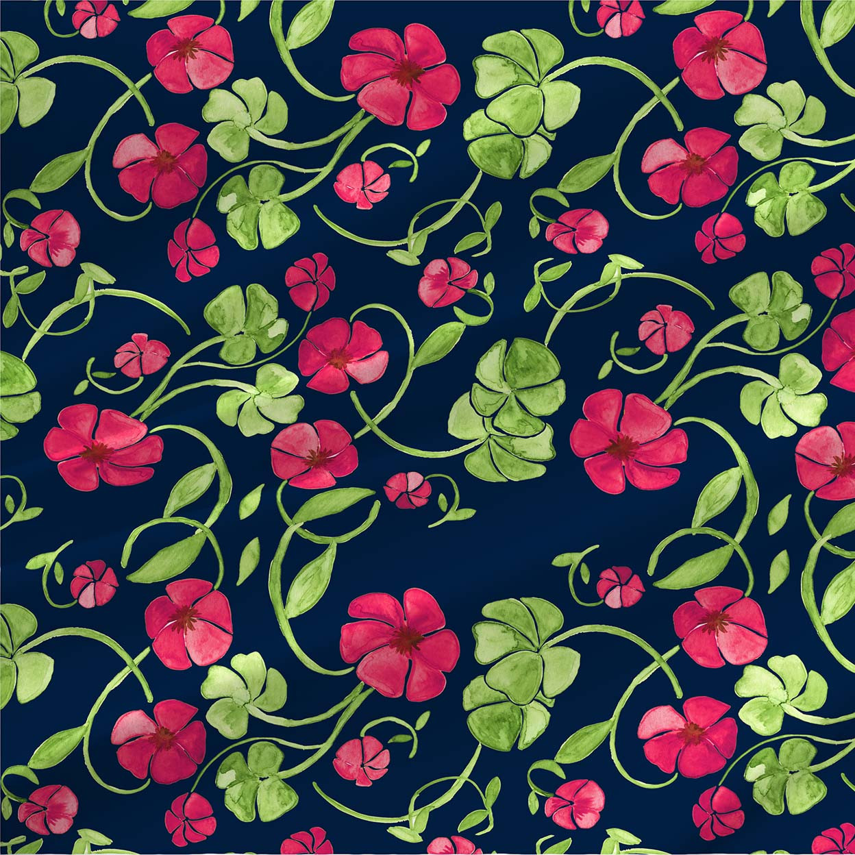 Clover - Custom Printed Fabric | Shop The Textile District