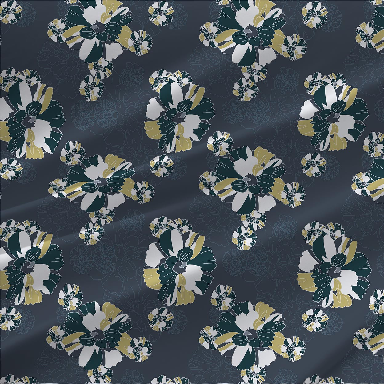 In Full Bloom - Custom Printed Fabric | Shop The Textile District
