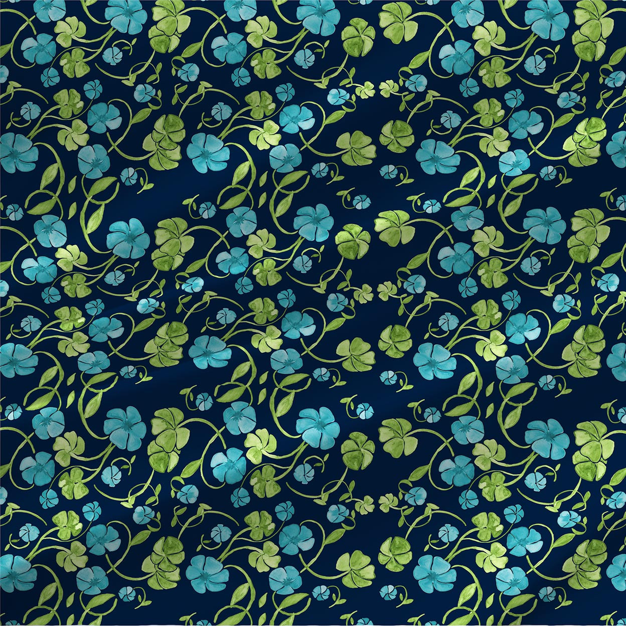 Clover Mini - Floral Print Fabric | Shop The Textile District
