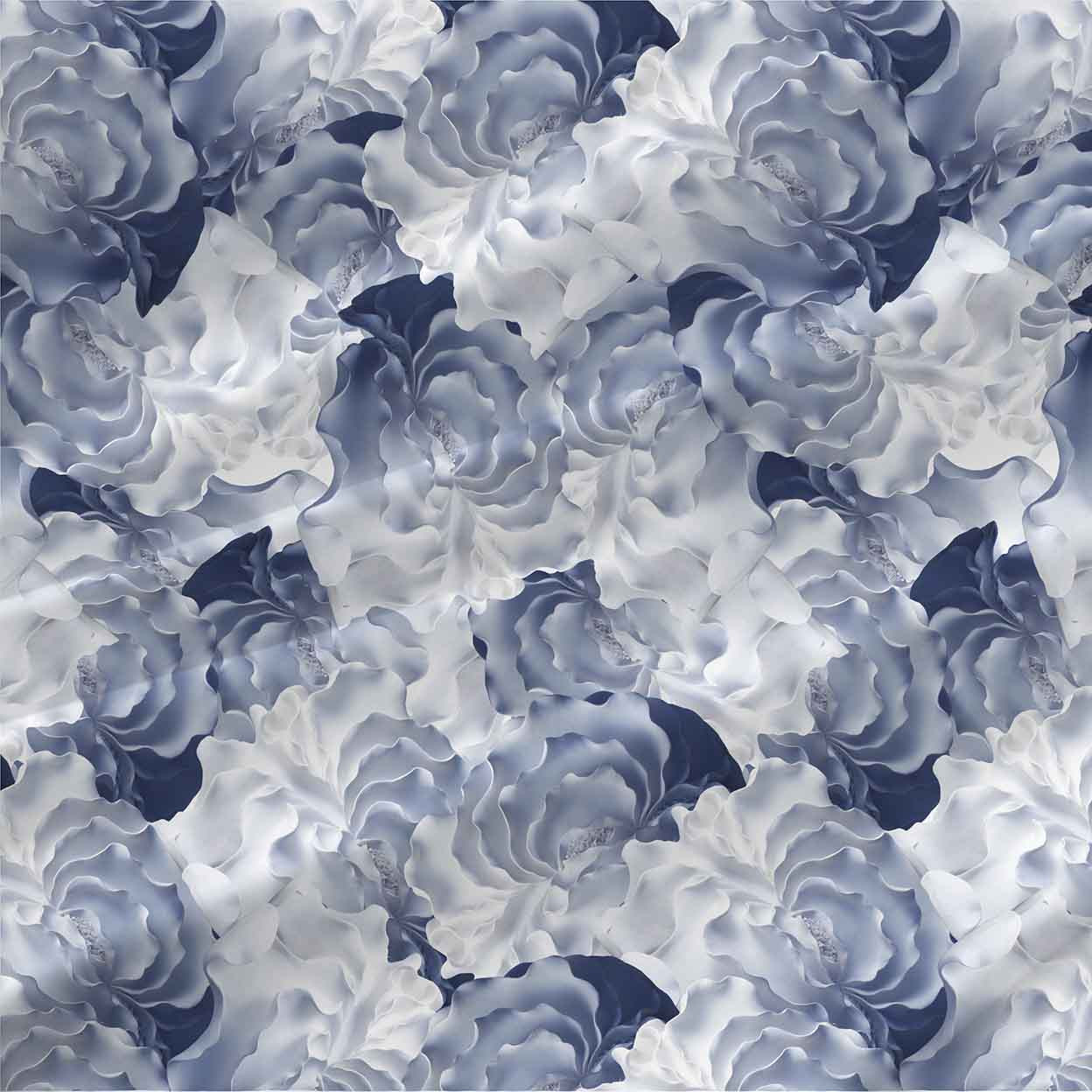 Waves - Custom Printed Fabric | Shop The Textile District