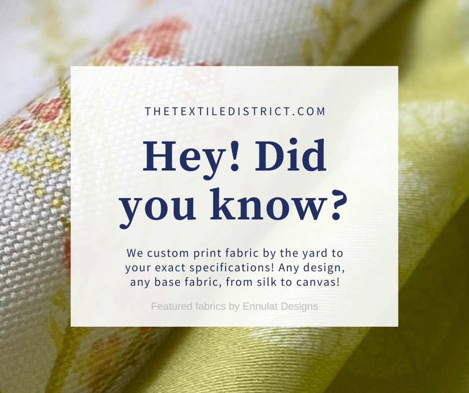 Let's Get Started - The Textile District