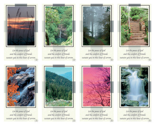 M-23 Nature Scenes w/ Verses - Turner Memorial