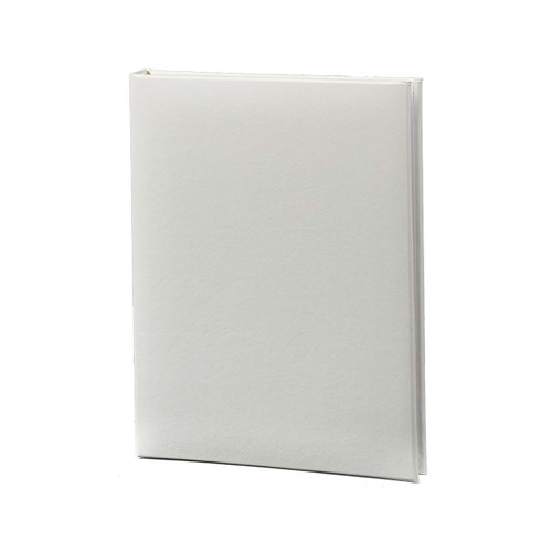 Plain Register Book - White