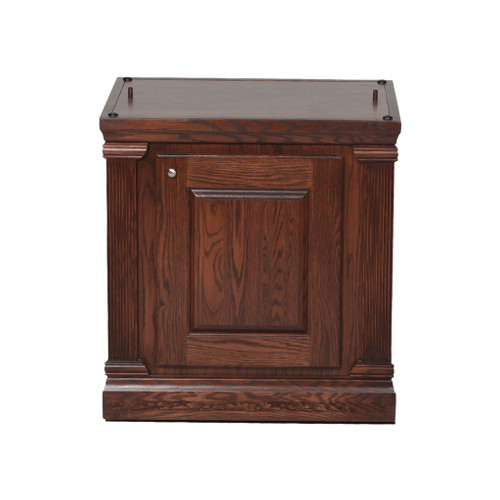 Hardwood Processional Stand for Funeral Ark - Turner Memorial