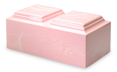 Companion Pink Cultured Marble Urn