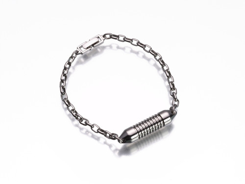 Titanium Bracelet Narrow Band Rollo Link - Turner Memorial