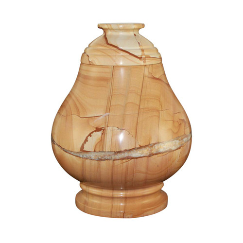 Equator Teak Urn - Turner Memorial