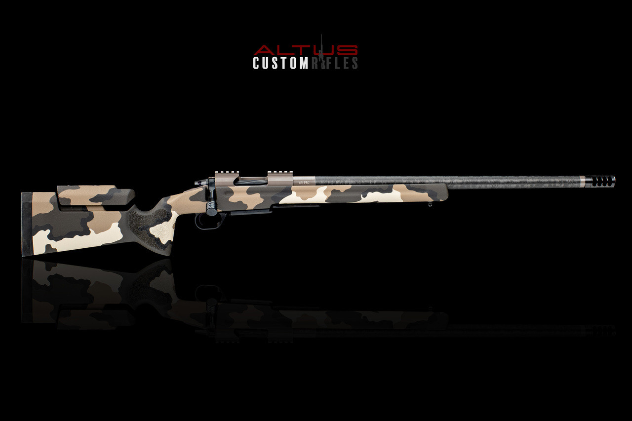 Custom Assault Rifles 3D Model CUSTOM AR 15 RIFLE VR / AR / Low Poly