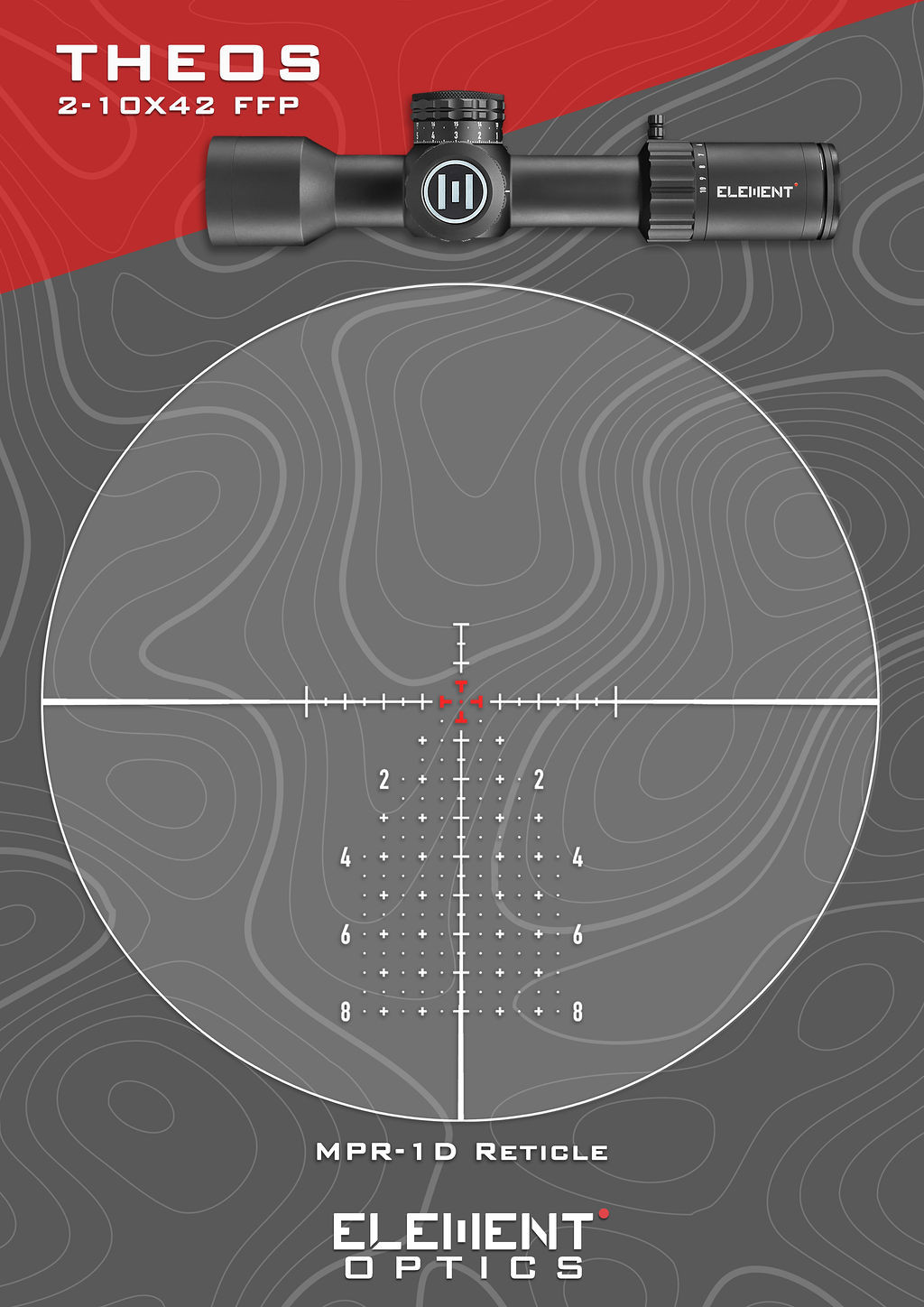 ELEMENT Theos 2-10x42 - ALTUS Shooting Solutions