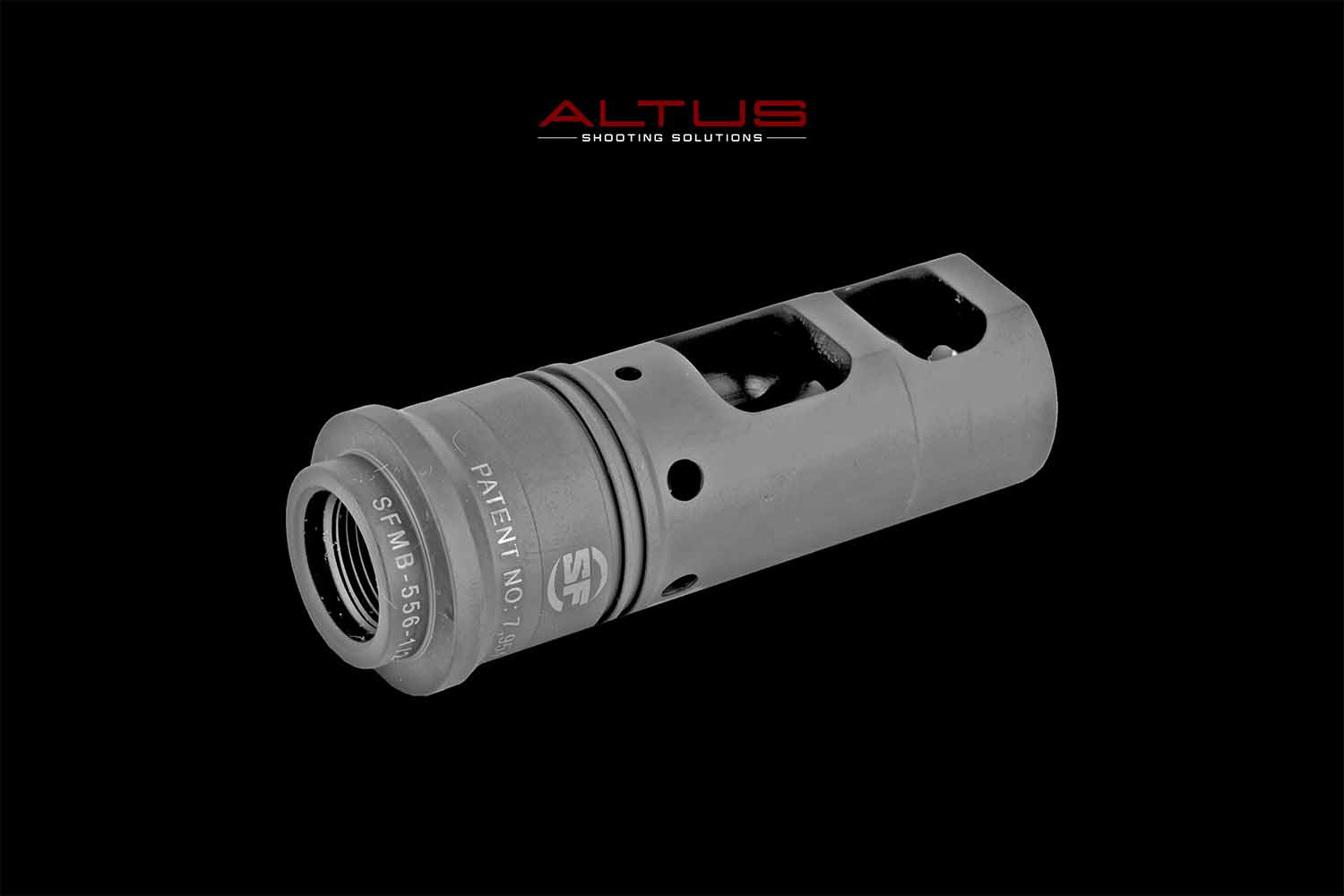 SureFire SOCOM Muzzle Brake 5.56 NATO 1/2X28 - ALTUS Shooting Solutions