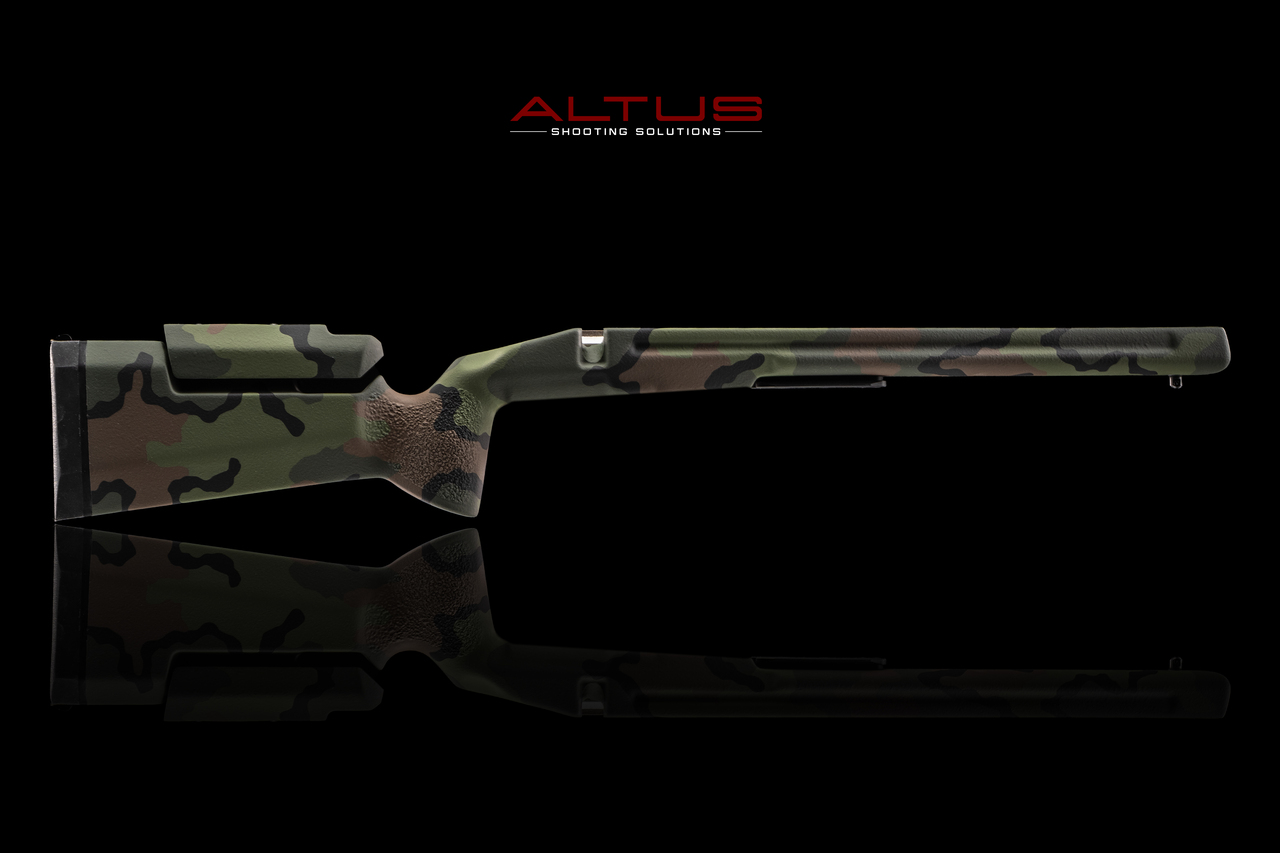 Altus Custom Camo LRH Stocks (Rem 700 RH/SA) - ALTUS Shooting Solutions