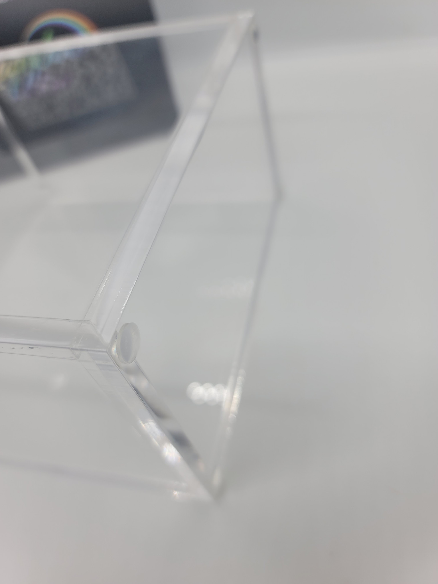 Acrylic English Booster Box Protector