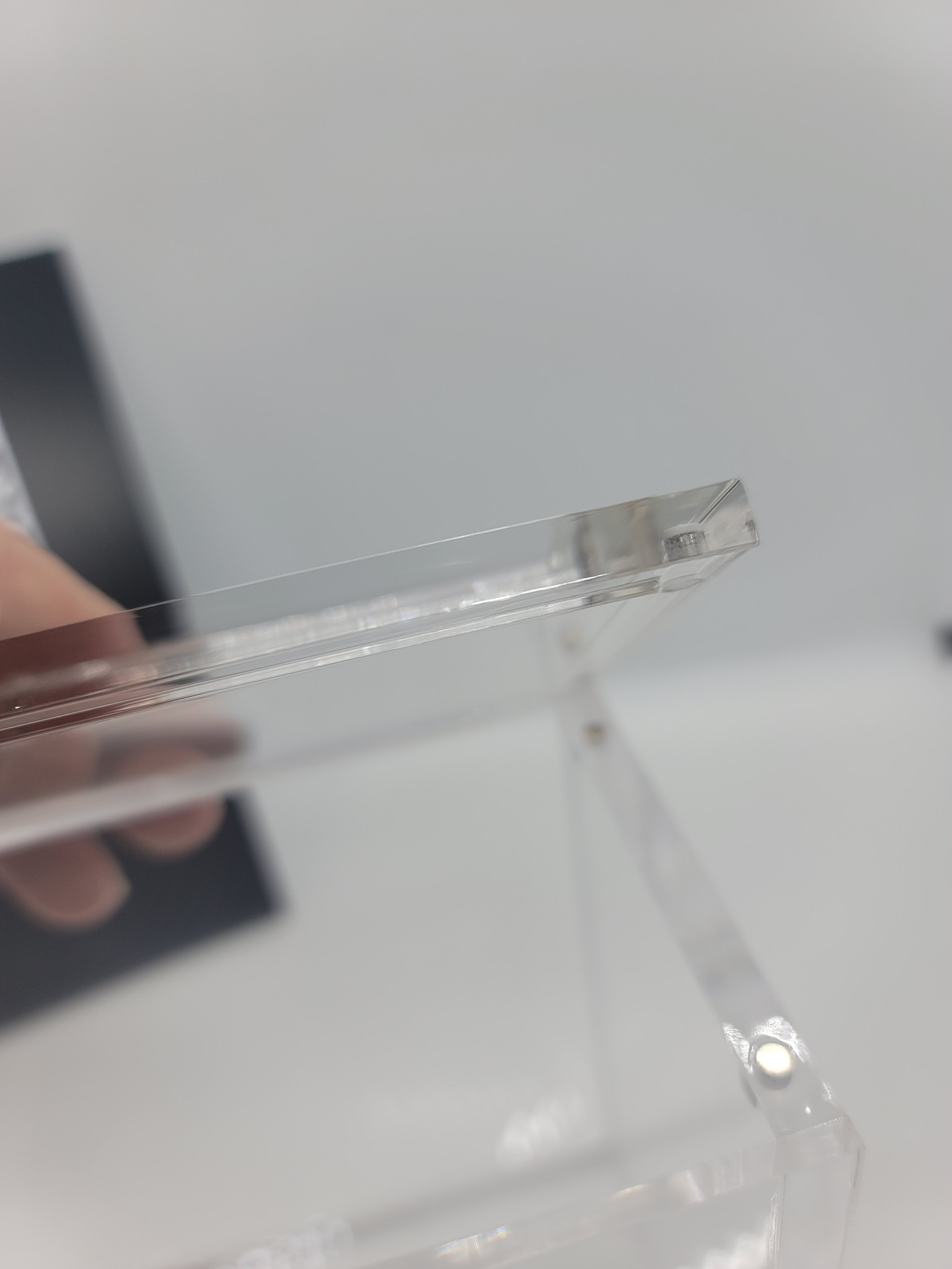 Acrylic English Booster Box Protector