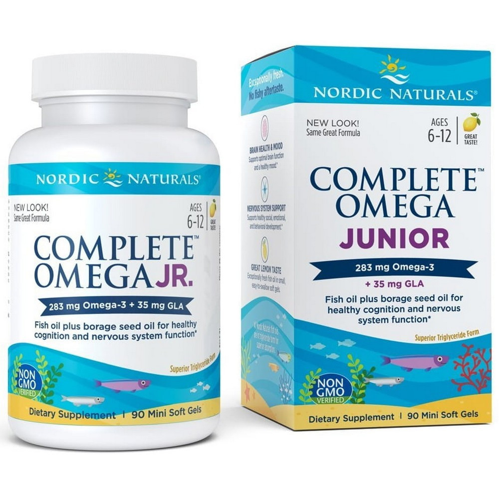 NORDIC CompleteOmega Junior 90sg - Rockwall Nutrition