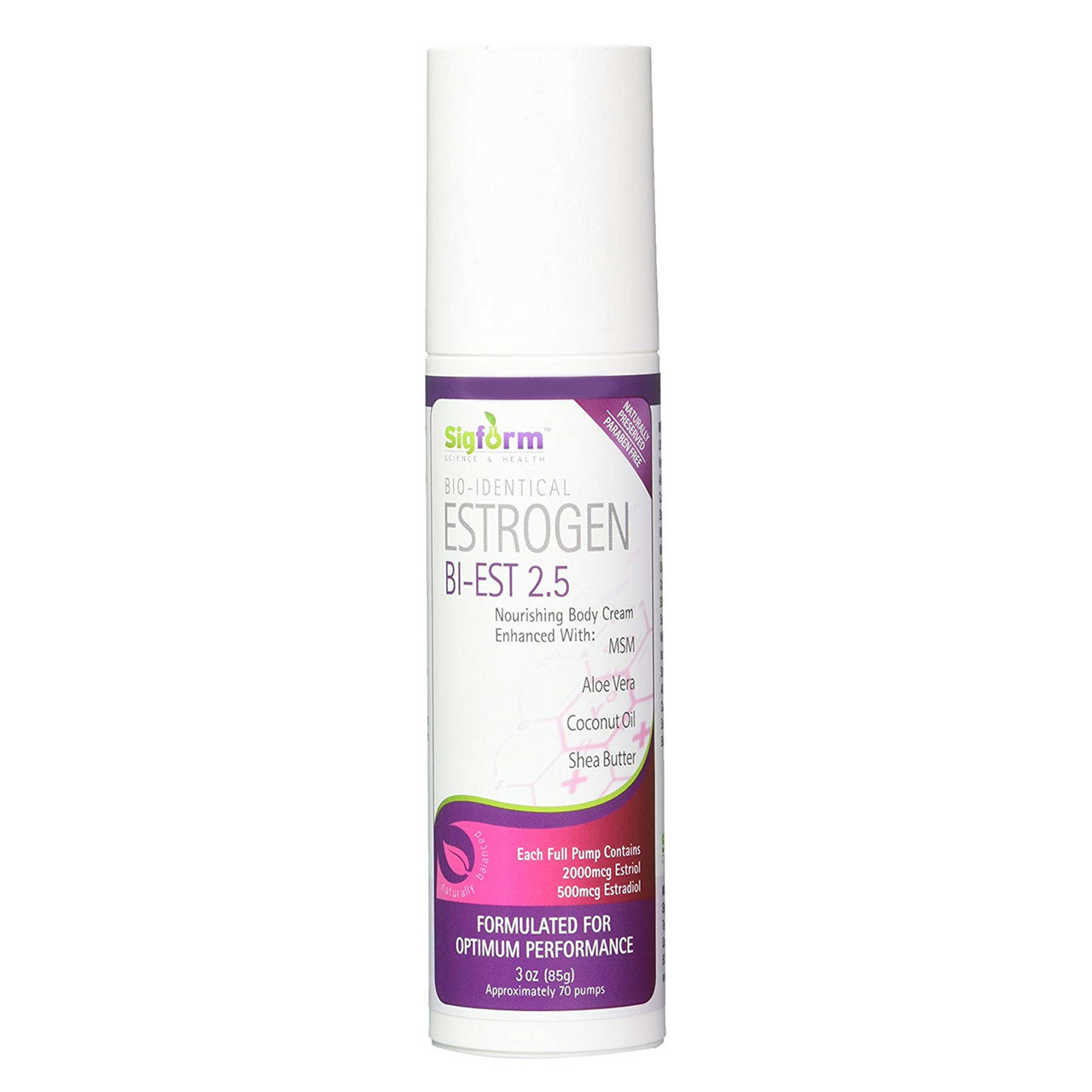 SIGFORM Estrogen Bi-Est 2.5mg 3oz - Rockwall Nutrition