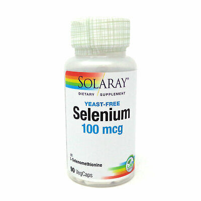 SOLARAY SELENIUM 100mcg 90cap - Rockwall Nutrition