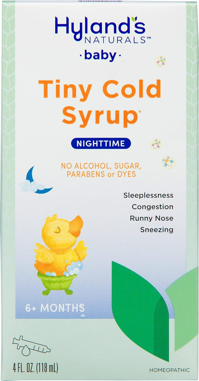 HYLANDS BABY Tiny Cold Syrup 4 FL.OZ - Rockwall Nutrition