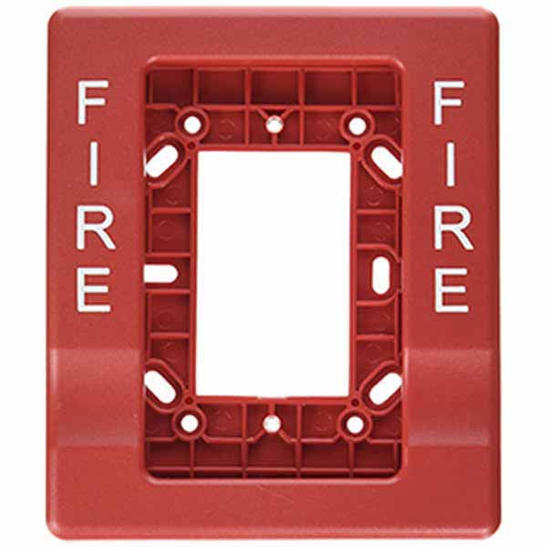 EG1RT-FIRE Kidde | Red Trim Plate w/Fire Marking | Valin