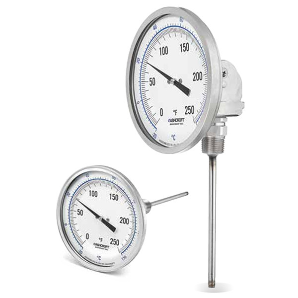 50EI60E06020/120F Ashcroft | Bimetal Thermometer | Valin