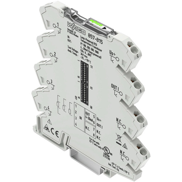 857-815 WAGO | Loop-powered temp. signal conditioner | Valin
