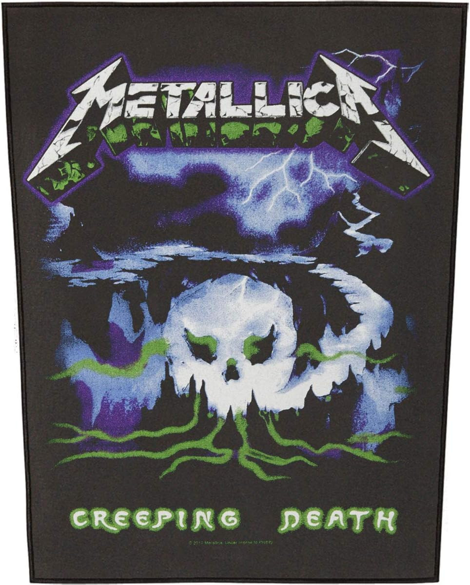 Metallica Creeping Death Sew On Back Patch - Merch2rock Alternative ...