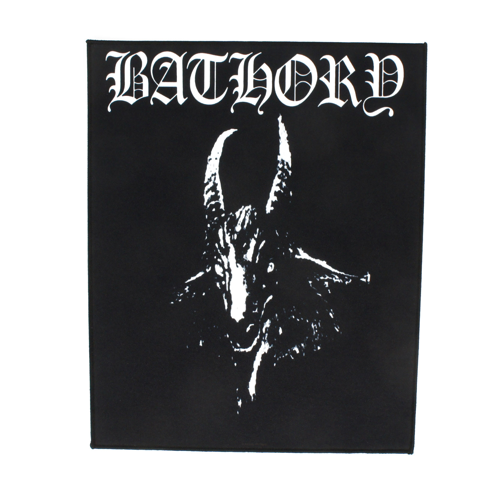 Bathory Back Patch - Goat - Merch2rock Alternative Clothing