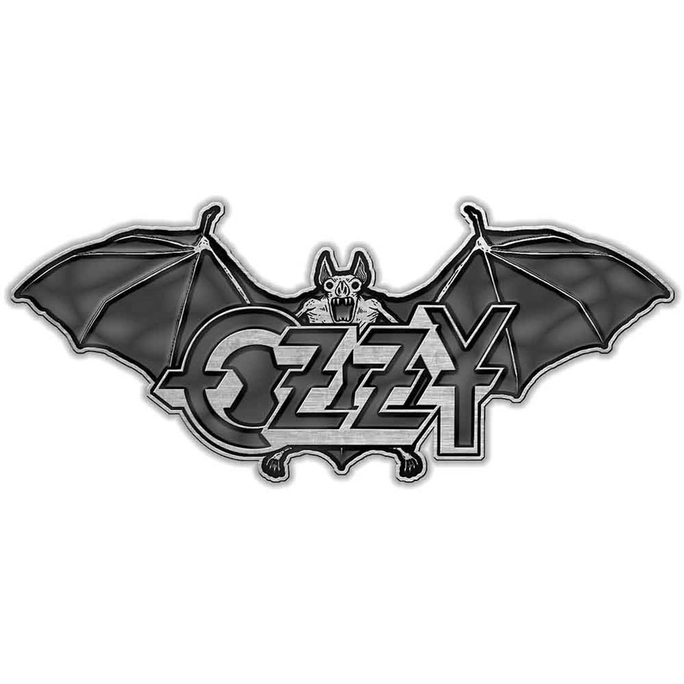 Ozzy Osbourne Ordinary Man Logo Pin Button Badge Black - Merch2rock ...