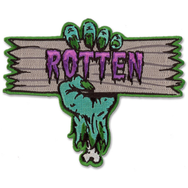 Retro A Go Go Rotten Embroidered Patch - Merch2rock Alternative Clothing