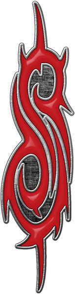Slipknot Red Tribals Band Logo Pin Badge - Merch2rock Alternative Clothing