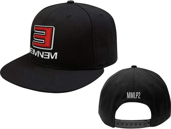 Eminem MMLP2 Baseball Hat Black - Merch2rock Alternative Clothing
