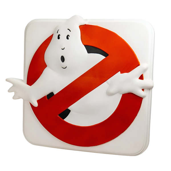 Trick or Treat Studios Ghostbusters No Ghost Light Up Plastic Sign 22 ...