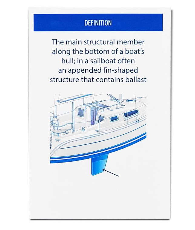 ASA 101 Study Cards: Basic Sailing Vocabulary & Concepts