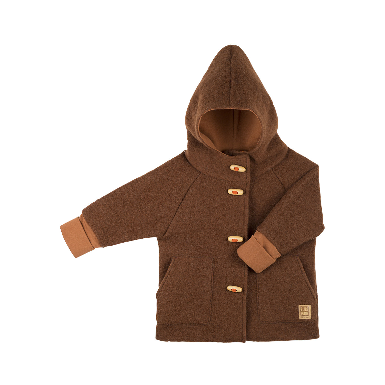 Organic Wool Fleece Kids Jacket - Little Spruce Organics