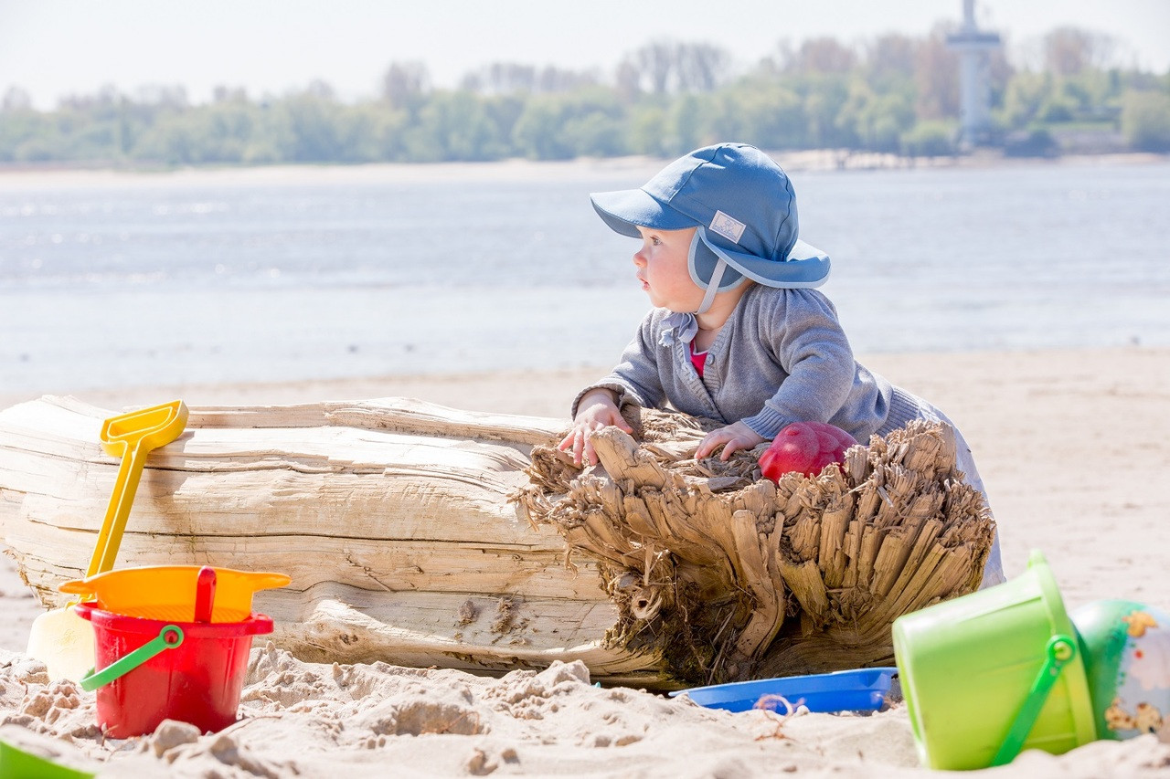 Organic Cotton Sun Hat by Pickapooh- "Olaf" - Little Spruce Organics