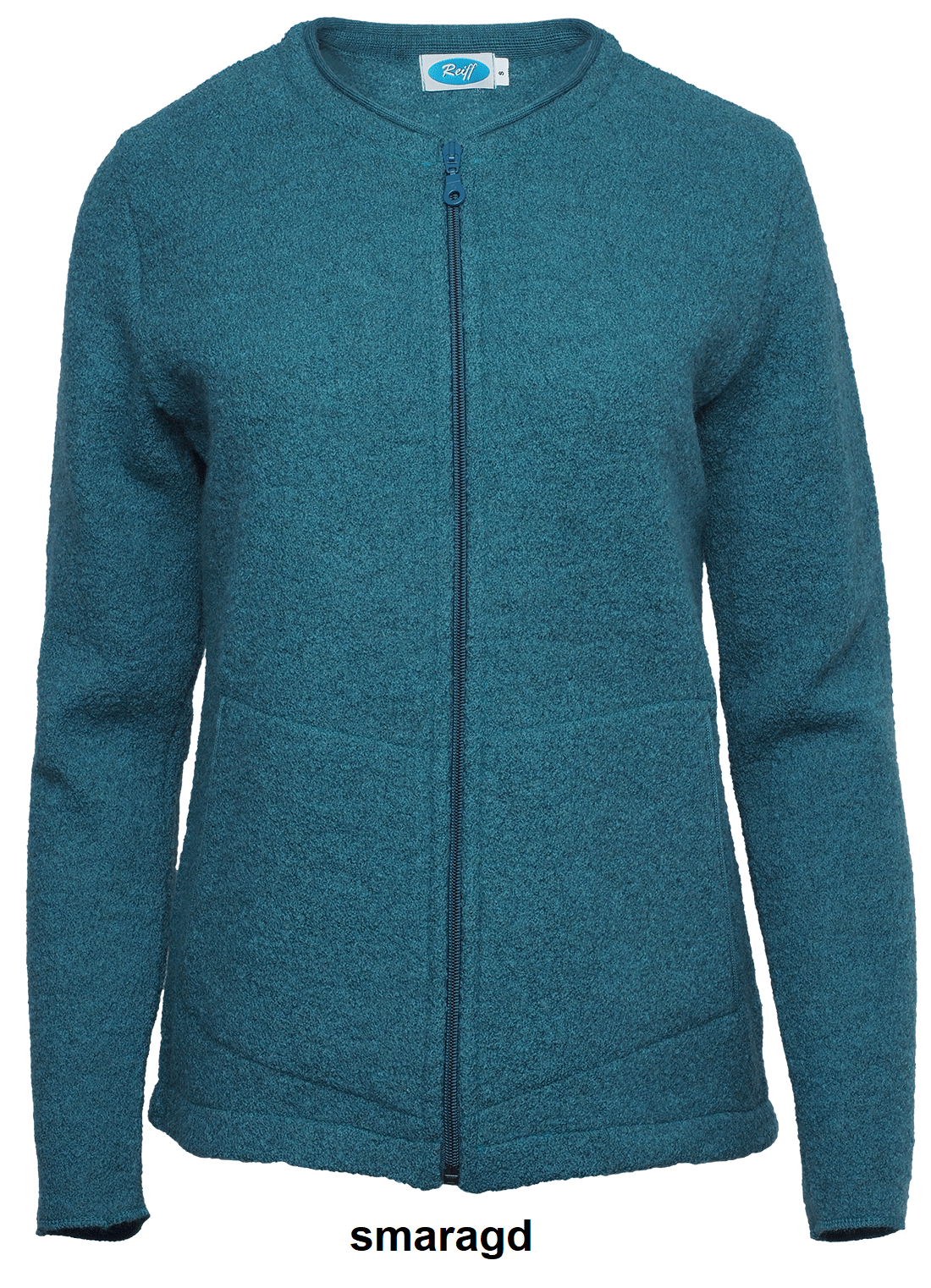 Organic Wool Crepe Fleece Jacket for Women - Little Spruce Organics