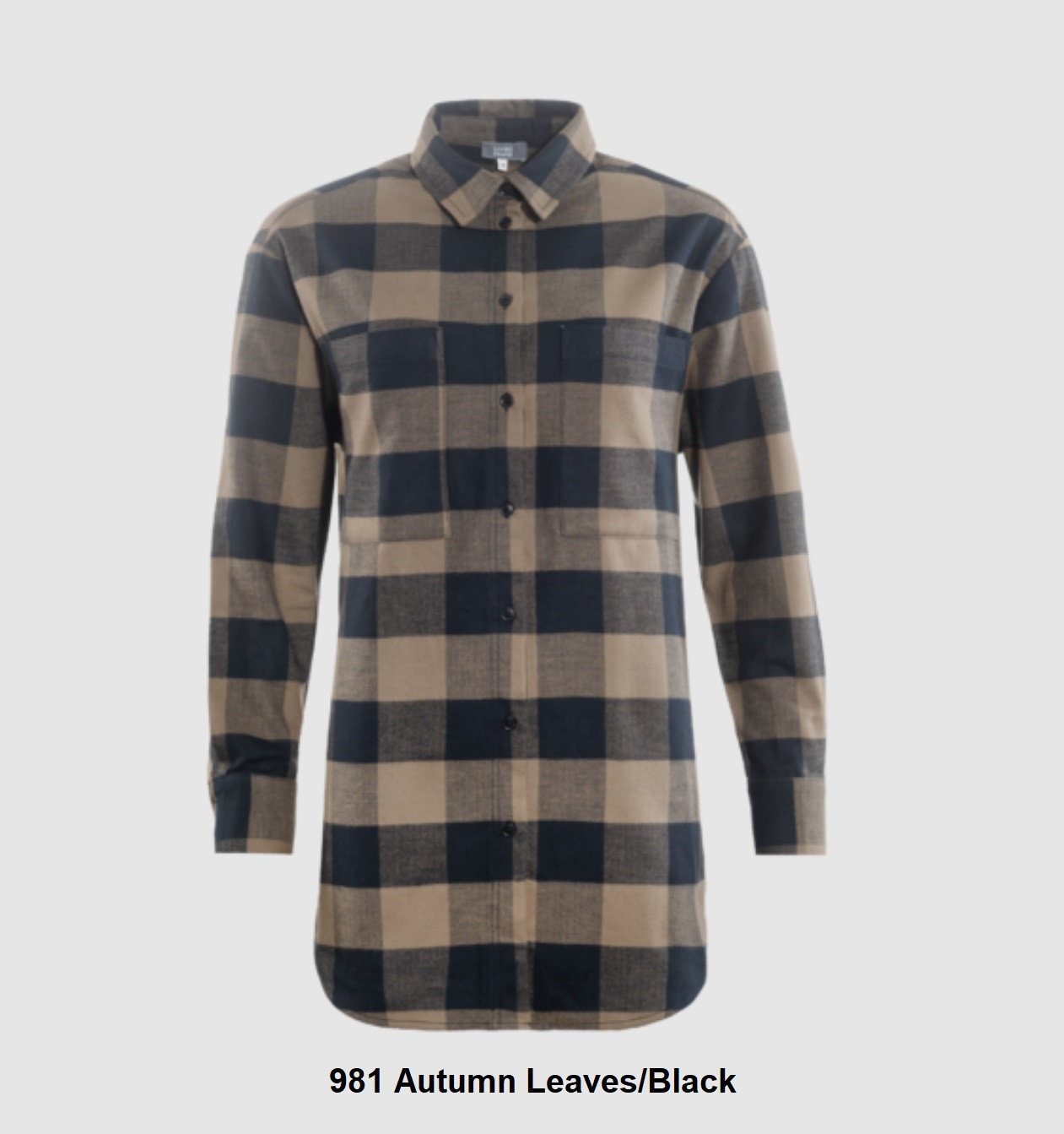 Women's Organic Cotton Flannel shirt - NINA - Little Spruce Organics