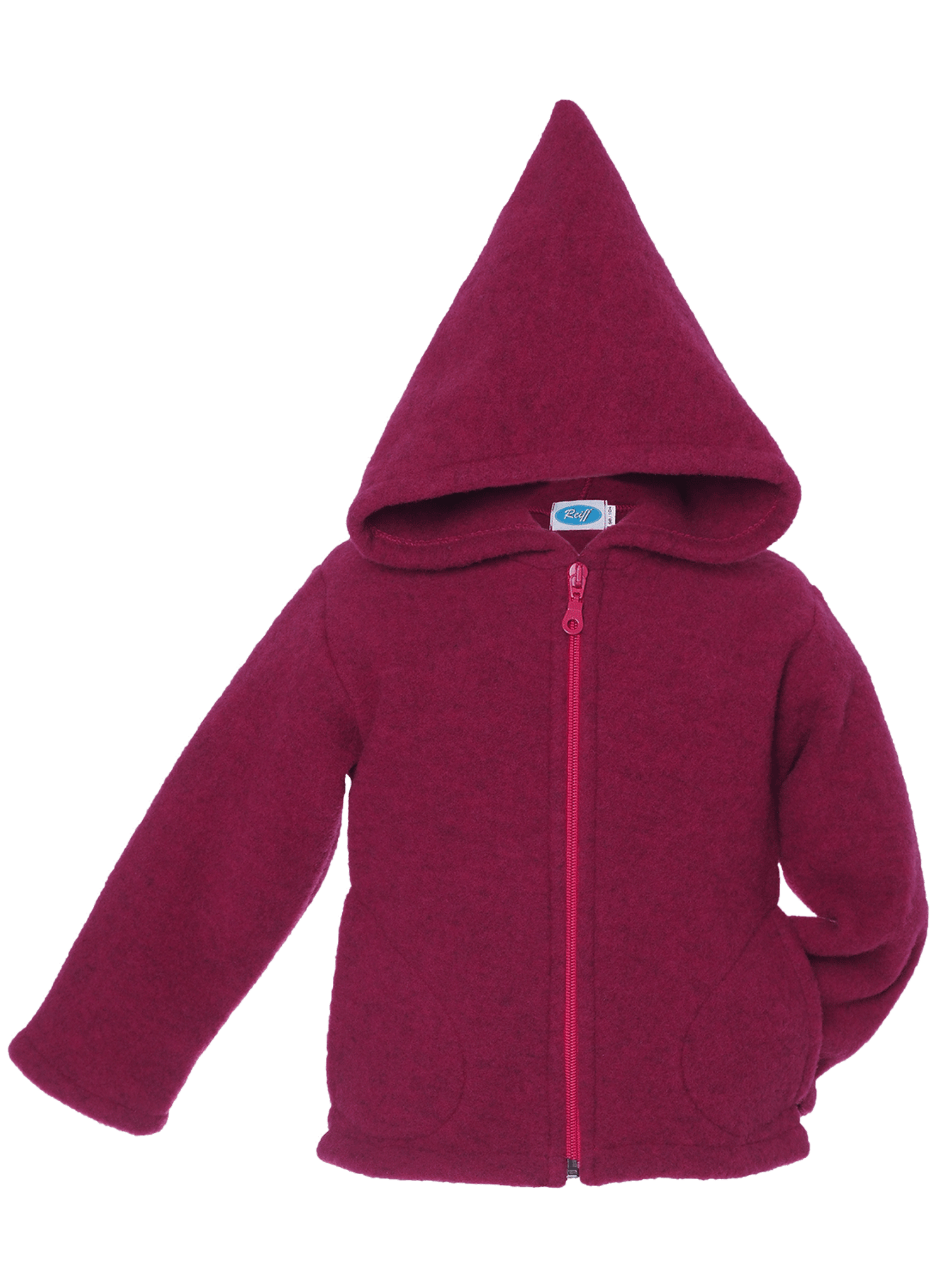 Organic Wool Fleece Hooded Jacket Little Spruce Organics