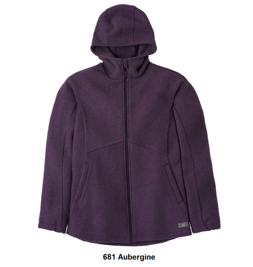 Disana Organic Boiled Wool Ladies Hooded Jacket - Little Spruce Organics