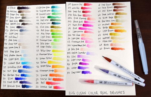 ZIG Clean Color Real Brush Marker