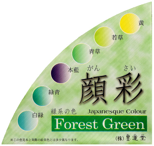 Boku-Undo Watercolors - Forest Green | Marker Supply