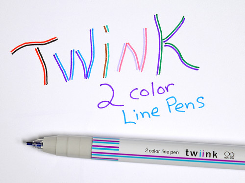 Sun-Star Twiink 2 Color Line Pens