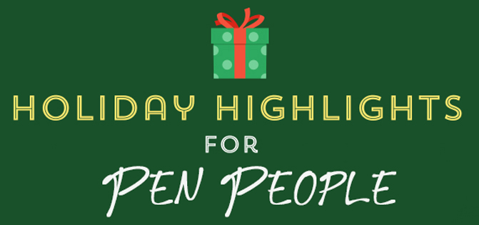 Holiday Highlights for Pen People - MarkerSupply